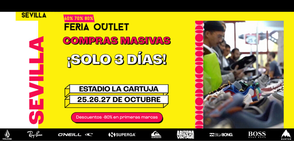 Feria Outlet Sevilla 2024 - Estadio La Cartuja Sevilla
